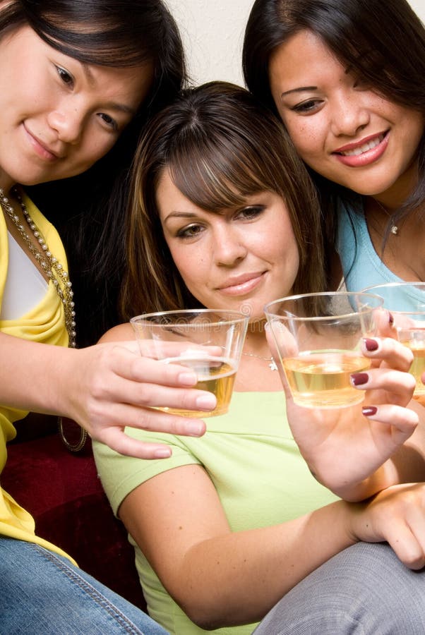 Cheers To Good Friends - People Series Stock Image - Image of adult ...