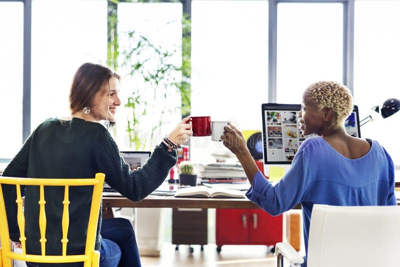 Cheers Toast Colleagues Corporate Team Office Concept Stock Photo ...