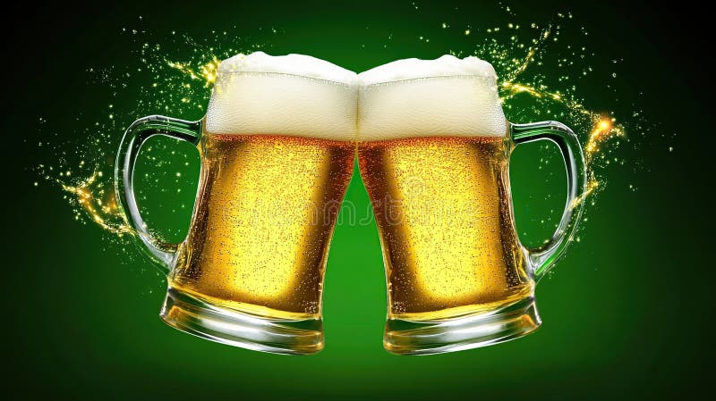 524 Two Beer Mugs Cheers Stock Photos - Free & Royalty-Free Stock ...