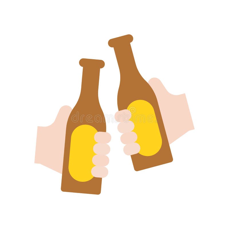Cheers Vector, Summer Party Related Flat Icon Stock Vector ...