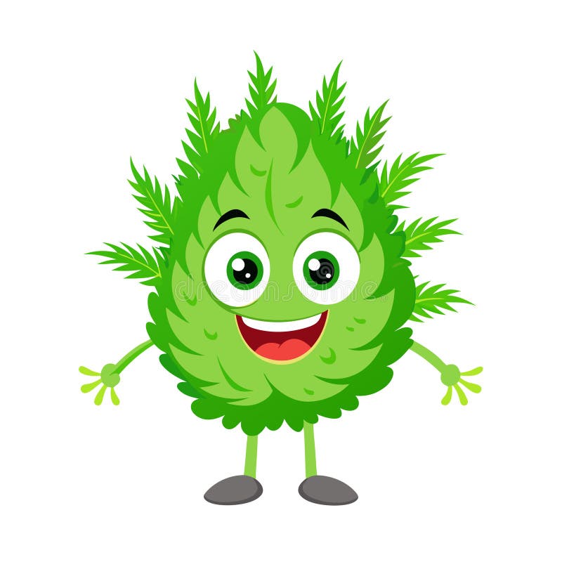 Cheery Dill Cartoon Character Design Stock Vector - Illustration of ...