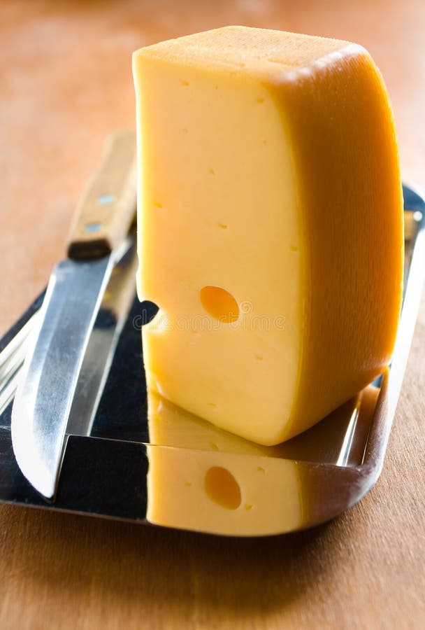 Mountain Cheese stock image. Image of plate, hard, product - 11280725