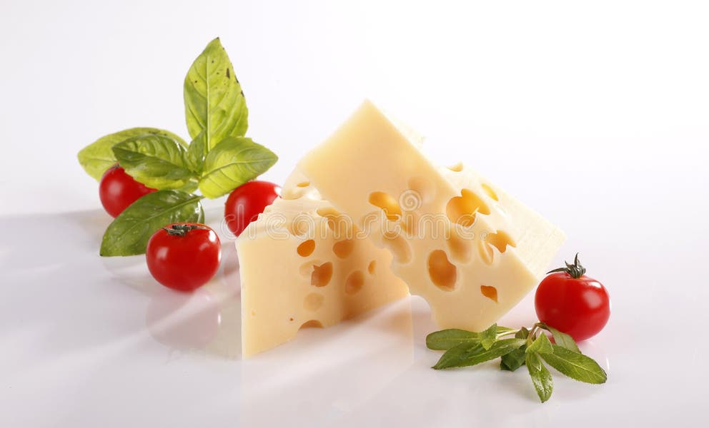 Cheese stock image. Image of herbs, tomato, junket, cheese - 14074099