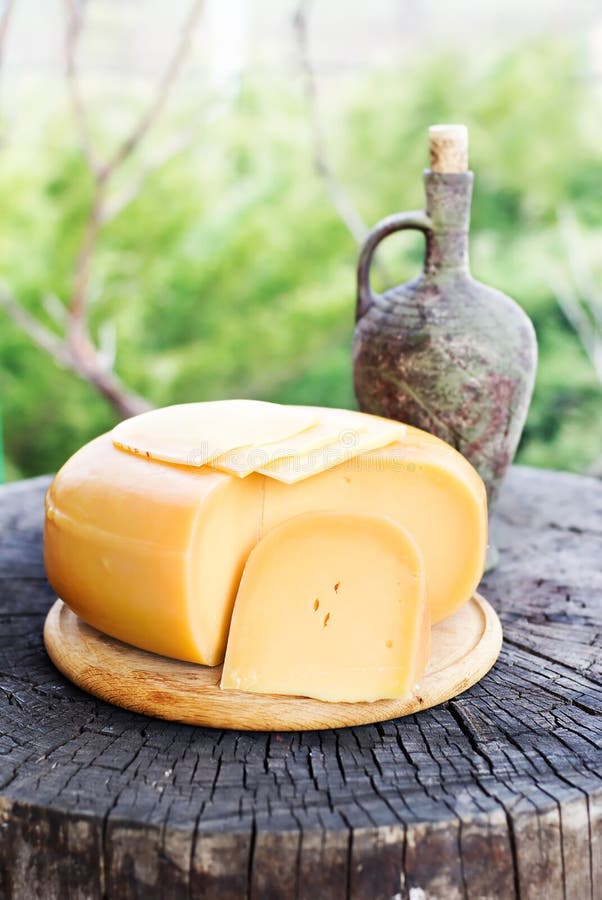 A cheese stock image. Image of cylinder, sector, cheese - 19278029