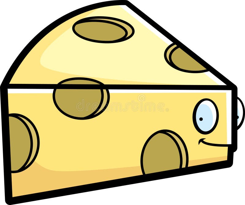 Cheese Wheel with Face and Mouth Eating Footballs Stock Vector ...