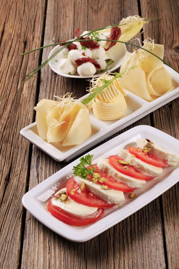 Cheese appetizers stock photo. Image of slices, food - 22950288