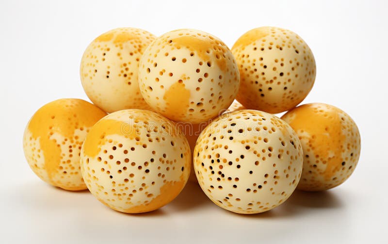 Cheese Ball with Clear Backdrop -Generative Ai Stock Illustration ...