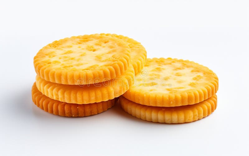Cheese Biscuit Transparency -Generative Ai Stock Illustration ...