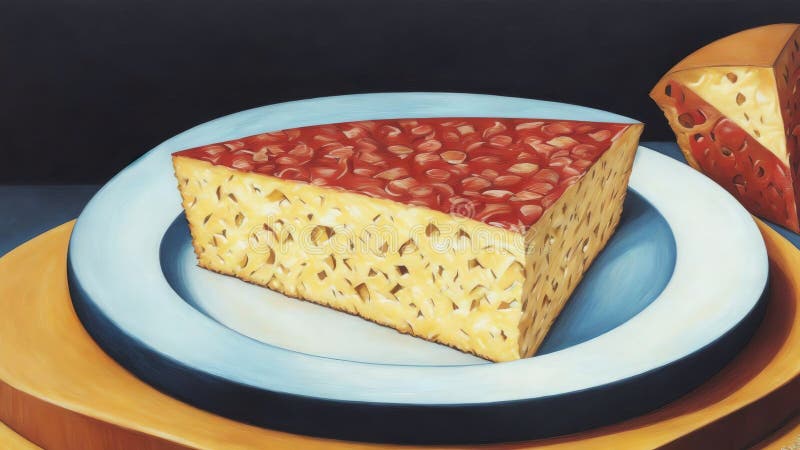 Cheese Block Delight a Celebration of National Cheese Pizza Day.AI ...