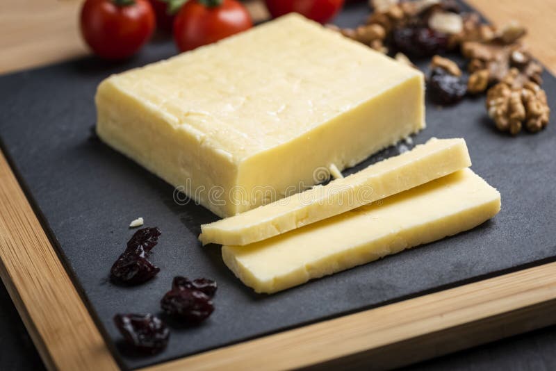 Cheese Board - Cheddar Cheese Stock Image - Image of fruit, brie: 153664539