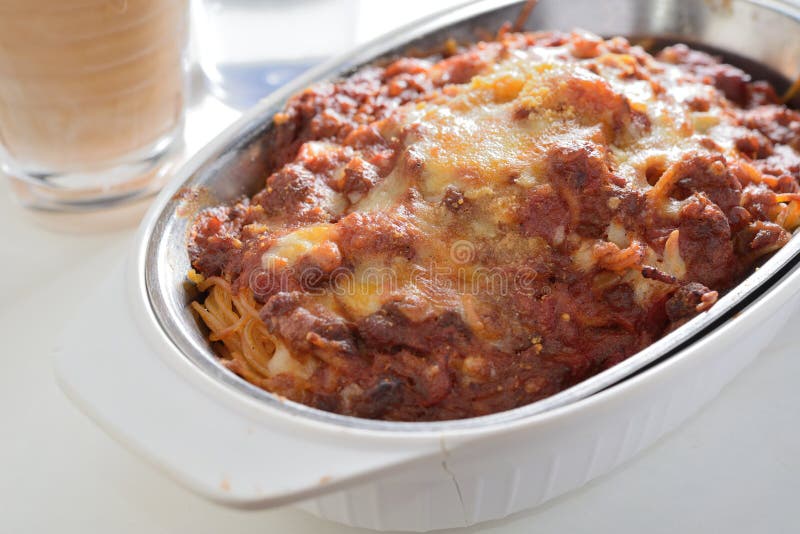 Cheese Bolognese stock image. Image of meal, italian - 73130805