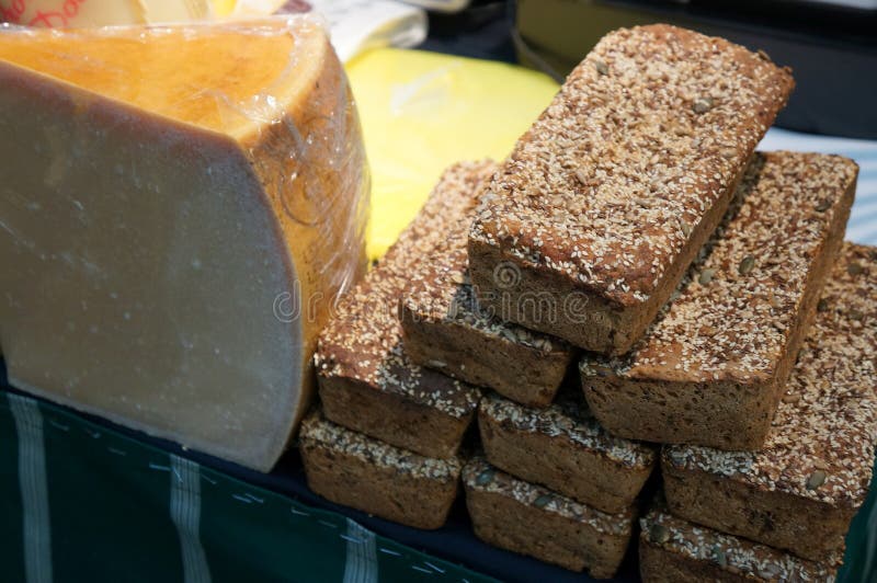 Bread Display at a Hotel Buffet Stock Photo - Image of dining, variety ...