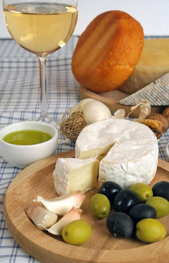 Cheese breakfast stock photo. Image of gorgonzola, table - 3899182