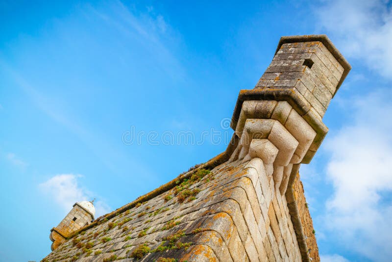 Cheese Castle Turret stock image. Image of block, porto - 66053617