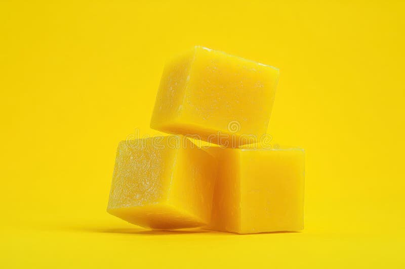 Assorted Cubical Cheese Pieces on White Background - Cheddar, Edam, and ...