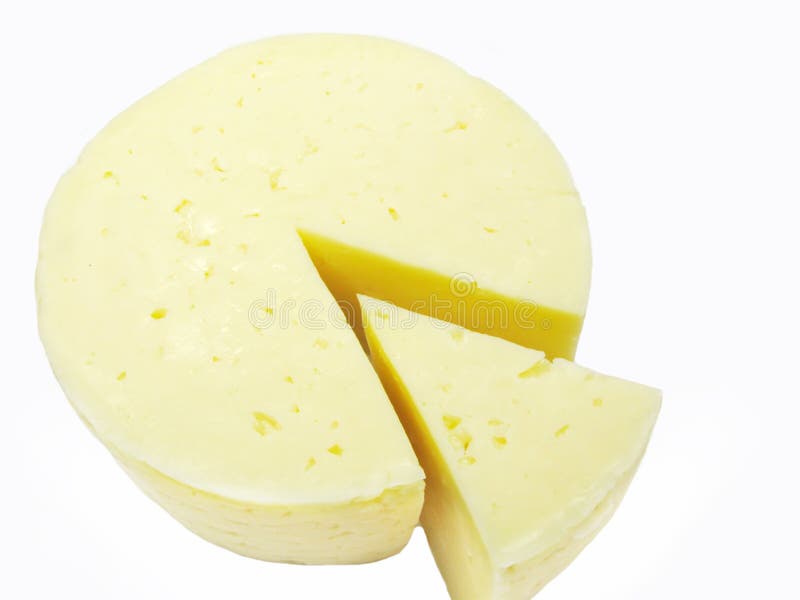Cheese circle and pieces stock image. Image of food, piece - 13968283