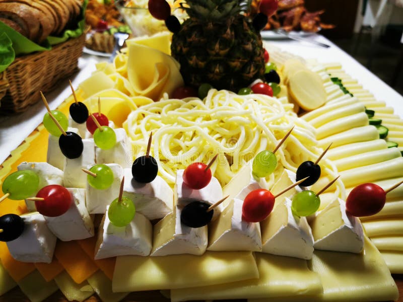 Cheese Collection As Very Nice Food Background Stock Image - Image of ...