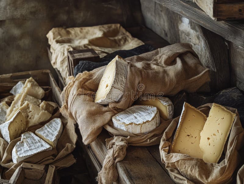 Cheese Collection in Barn stock photo. Image of french - 362865424