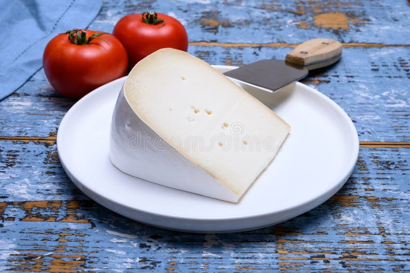 Cheese Collection, Dutch Hard White Goat Cheese Stock Image - Image of ...
