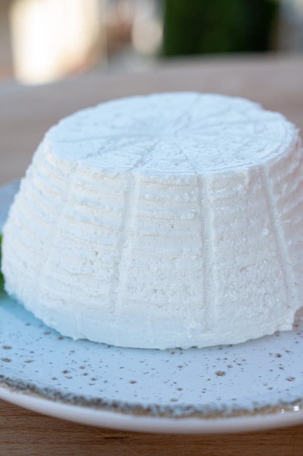 Cheese Collection, White Italian Soft Cheese Ricotta Stock Image ...