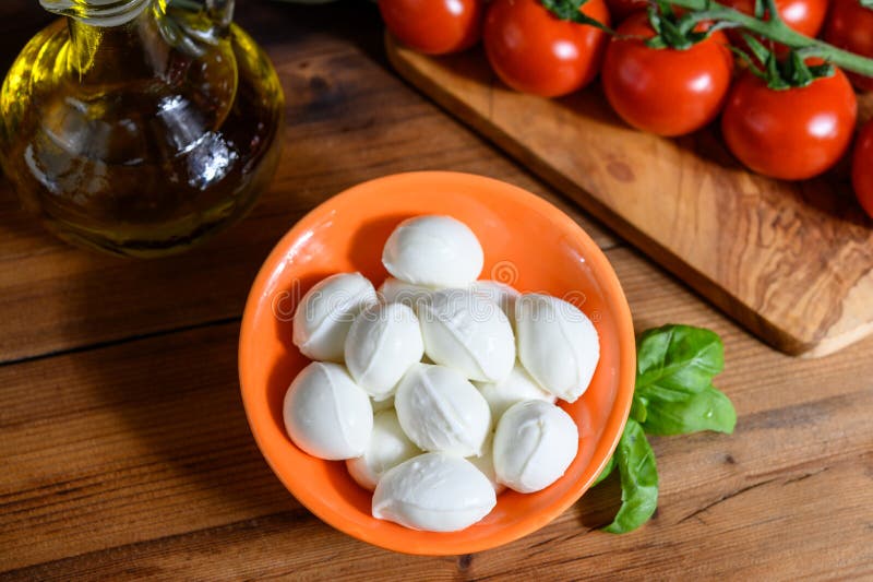 Cheese Collection, White Mini Mozzarella Cheese Balls for Salad or for ...