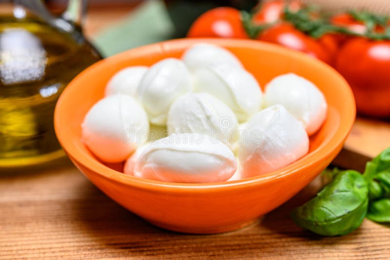 Cheese Collection, White Mini Mozzarella Cheese Balls for Salad or for ...