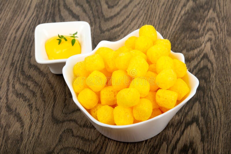 Cheese corn balls stock image. Image of meal, balls - 112264767