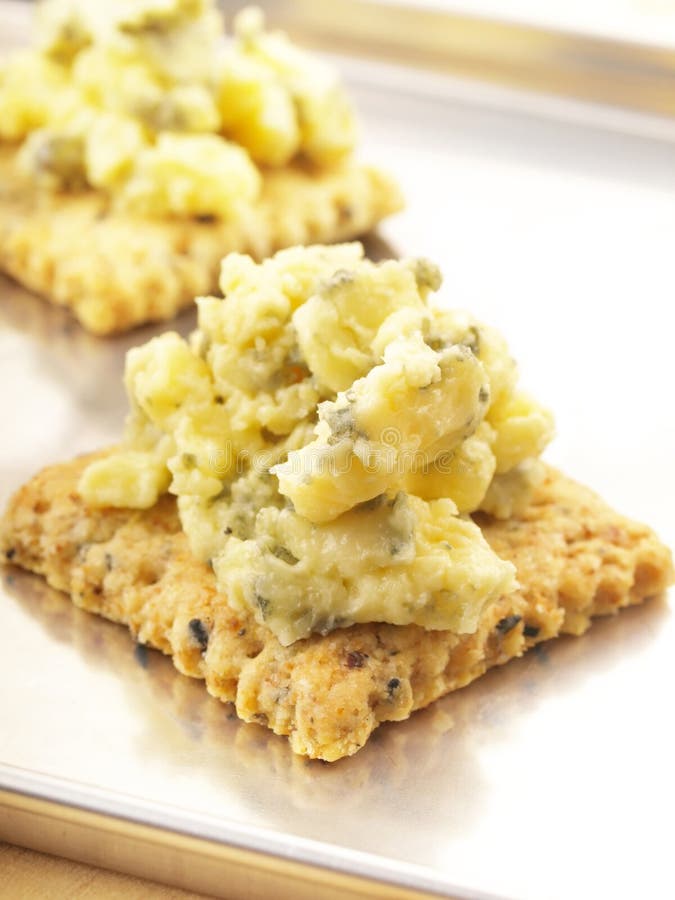 Cheese crackers stock image. Image of snack, delicious - 14696659