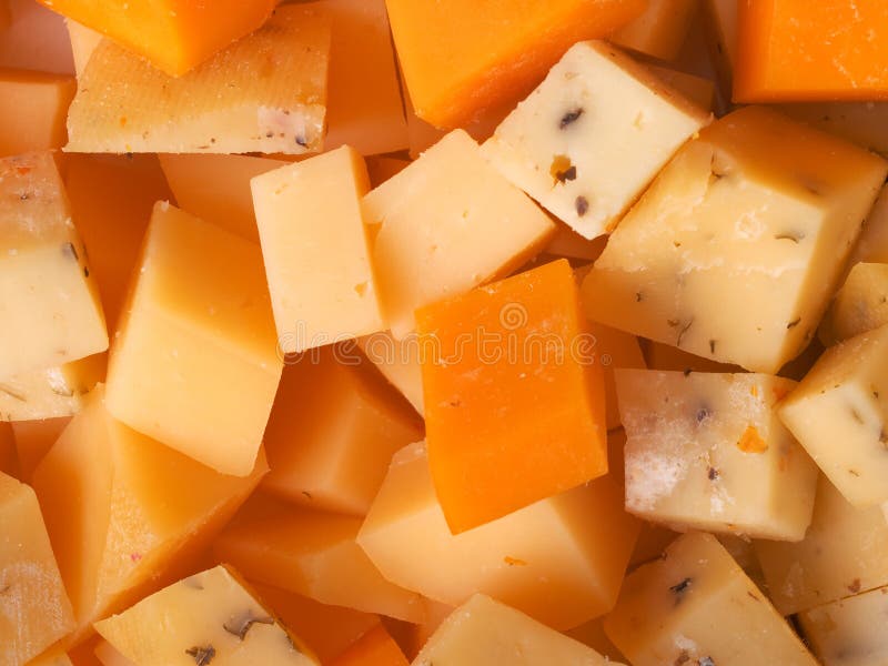Cheese cubes stock photo. Image of gouda, show, indoors - 48816242