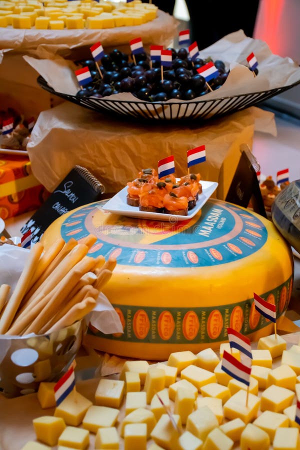 Cheese cuts display editorial stock photo. Image of deli - 180351893