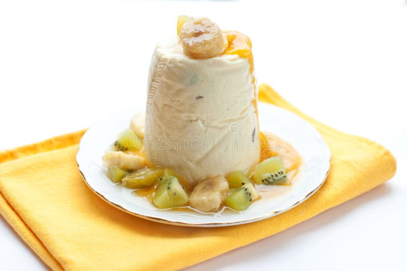 Cheese dessert stock photo. Image of festive, mango, paskha - 14850666