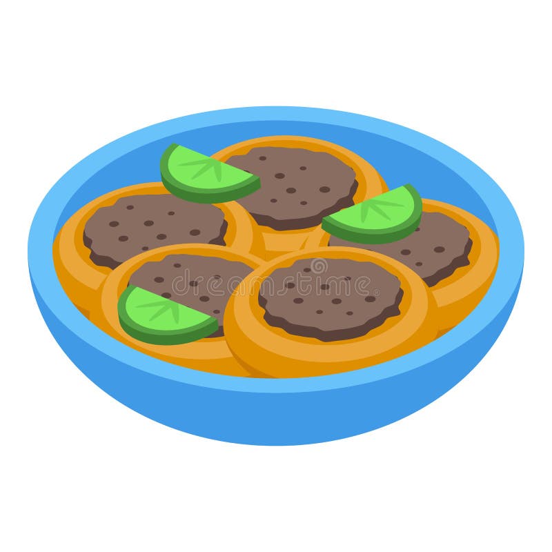 Cheese Dish Icon Isometric Vector. Brazilian Food Stock Vector ...