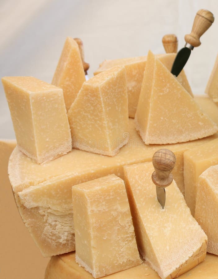 Cheese Display. stock image. Image of sell, knives, protein - 10075025