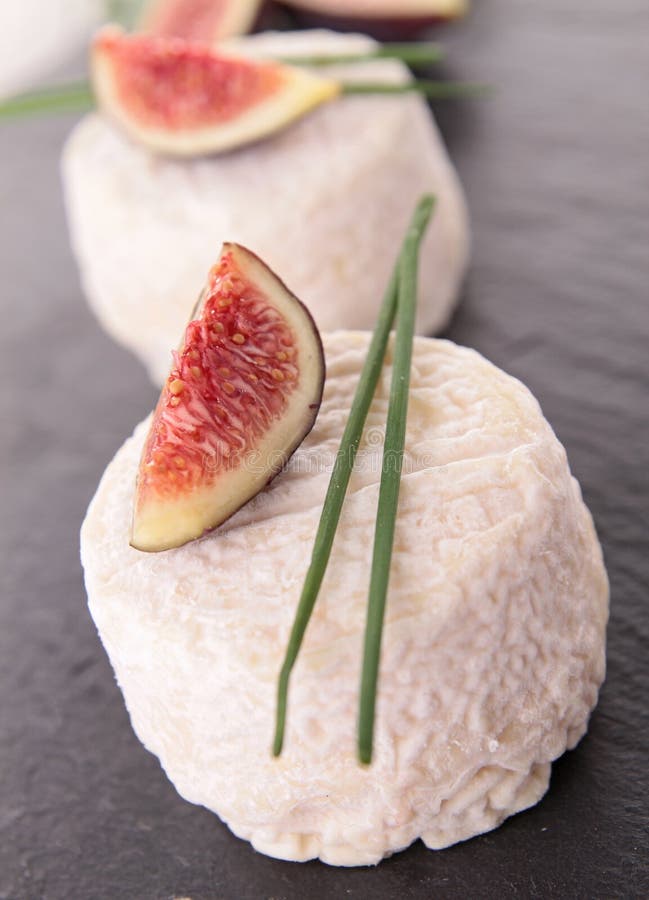 Cheese and fig stock image. Image of snack, appetizer - 26330137