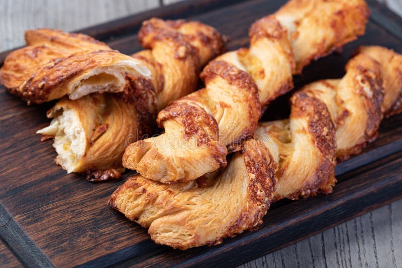 Cheese filled roll stock image. Image of roll, brown - 162672405