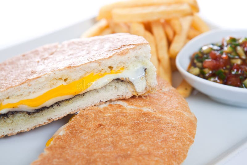 Cheese fillet stock image. Image of calories, dish, ready - 16363601