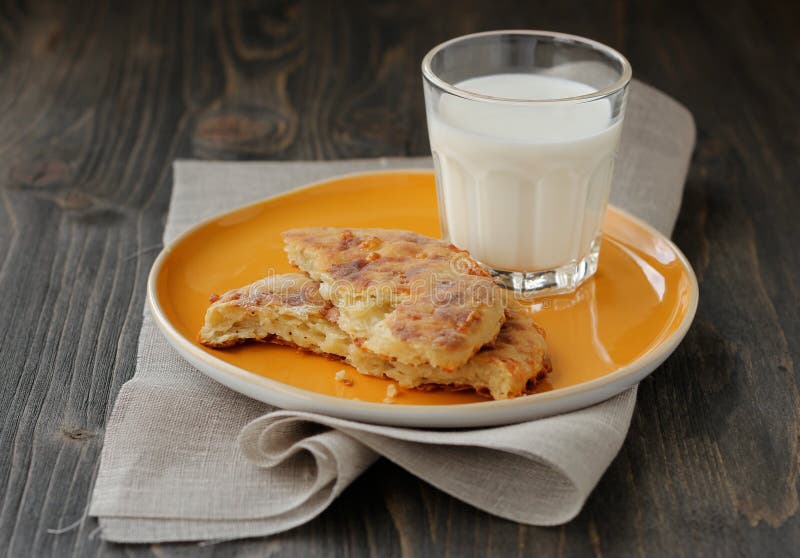 Cheese flat bread stock photo. Image of bread, homemade - 41904038