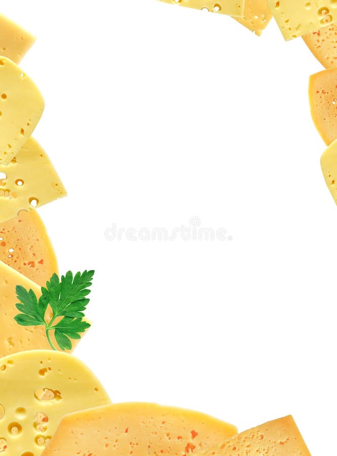 Cheese frame. stock vector. Illustration of painting - 60419285