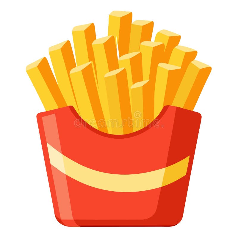 Cheese Fries Isolated on Transparent Background. Stock Vector ...