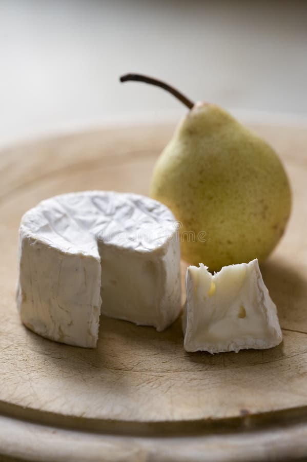 Cheese and fruit stock photo. Image of pears, cheese - 23517760