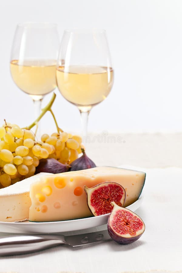 Cheese with fruits stock photo. Image of sweet, eating - 47809442