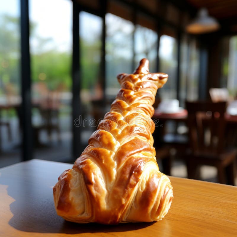 Cheese Giraffe Sculpture on Restaurant Table: Patrick Dougherty Style ...