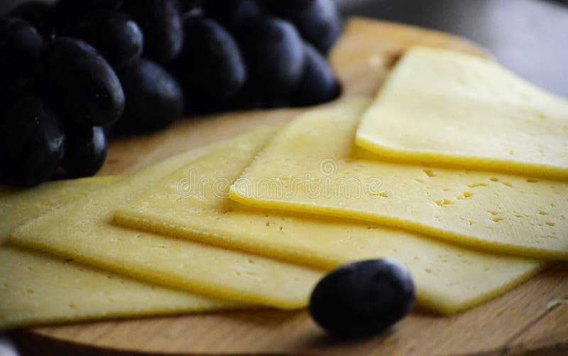 Cheese and grapes stock image. Image of cheese, square - 59516043