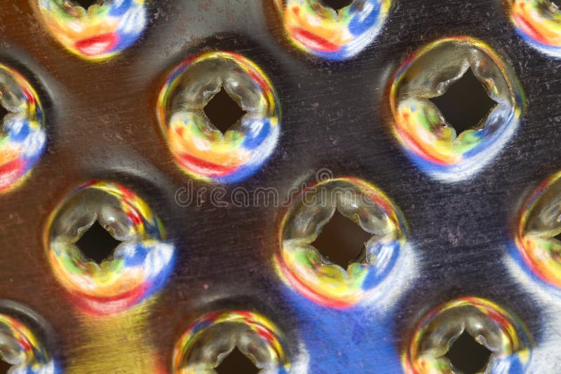 Cheese Grater Abstract stock image. Image of silver, orange - 22905045