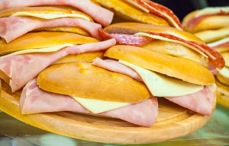 Canape On Skewers With Vegetables And Sausage Stock Photo - Image of ...