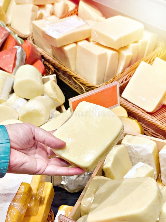 Cheese in hand stock photo. Image of cheese, hand, fresh - 352200426
