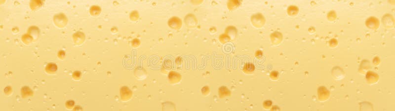 Cheese with Holes. Seamless Horizontal Texture. Illustration Stock ...