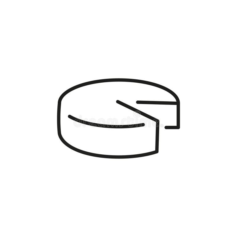 Cheese Icon stock vector. Illustration of refreshment - 320272170