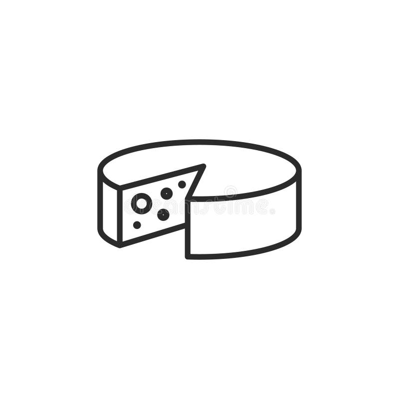 Cheese Icon stock illustration. Illustration of preparation - 371799135