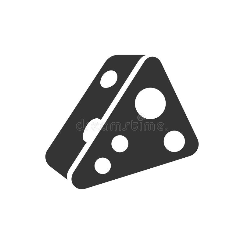 Cheese Icon stock vector. Illustration of vector, string - 296705591